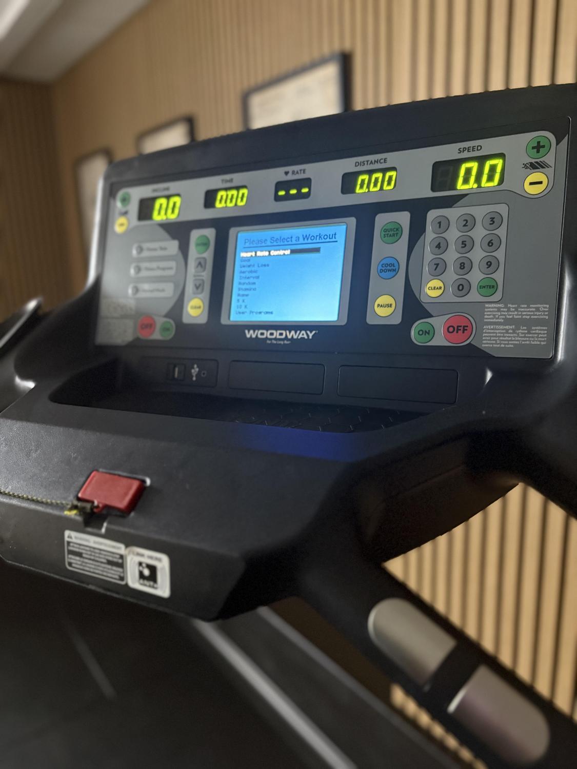 Woodway 4Front Treadmill - Personal Trainer Display - Uzed